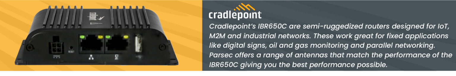 Cradlepoint IBR650C | Parsec Technologies