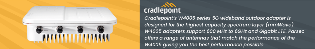 Cradlepoint W4005 | Parsec Technologies