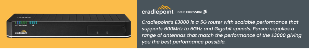 Cradlepoint E3000 | Parsec Technologies