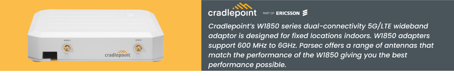Cradlepoint W1850 | Parsec Technologies