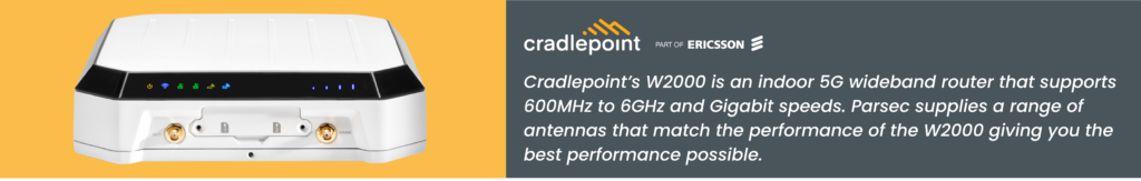 Cradlepoint W2000 Antennas | Parsec Technologies