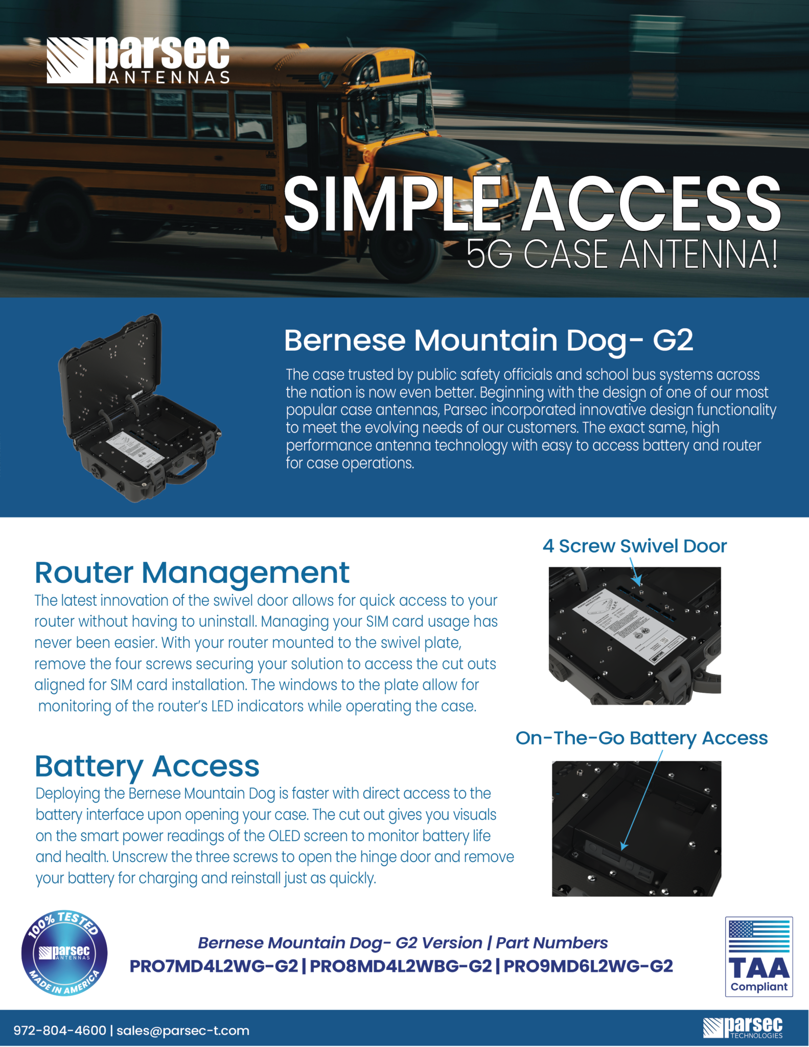 Product Highlight: Bernese Mountain Dog- G2 | Parsec Technologies